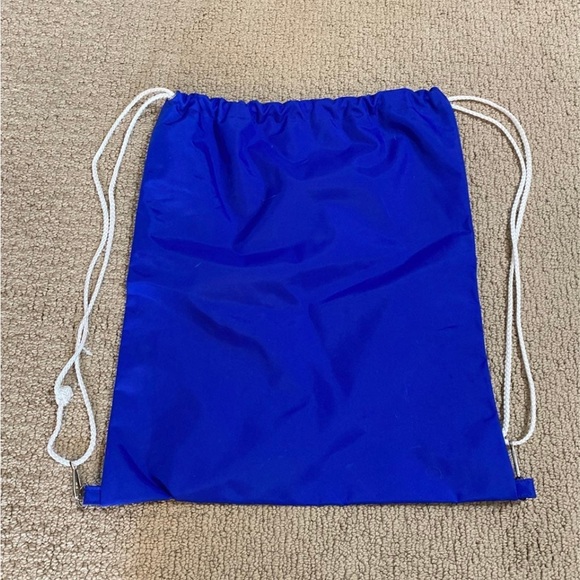 Bags | Large Blue Toppers Drawstring Bag Or Backpack With Waterproof ...